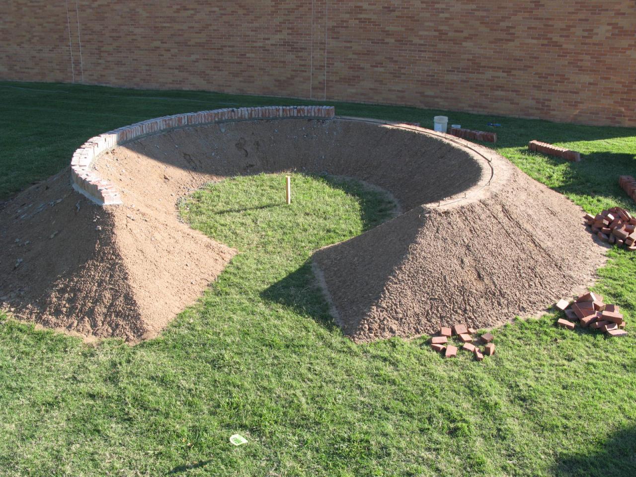 Andrew Green - earth circleplanted on campus at Baylor University